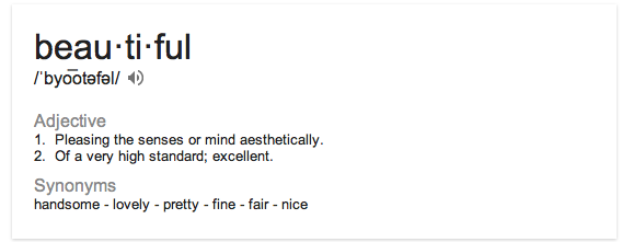 What is ‘beautiful’? – take.your.heart